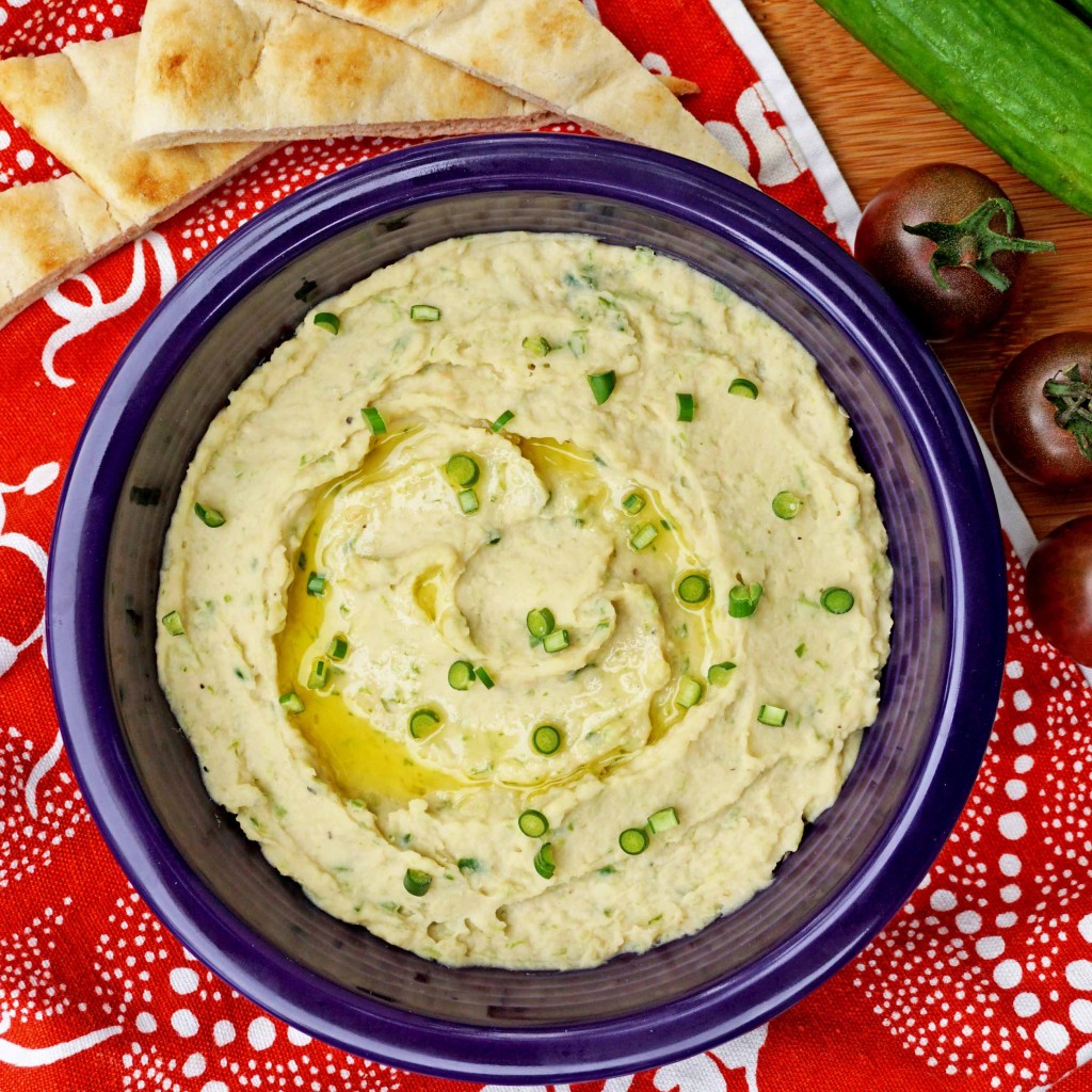 White Bean and Garlic Scape Dip – Joy Love Food